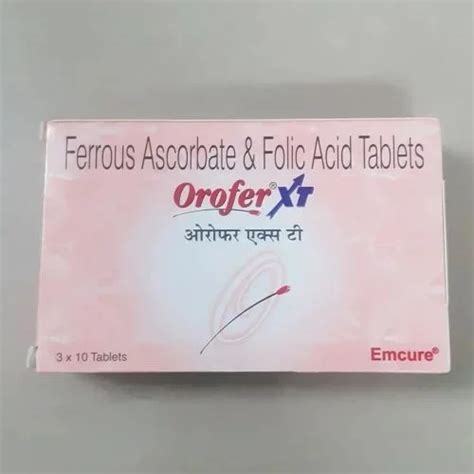 Orofer Xt Tablet At ₹ 189stripe Ferrous Ascorbate In Nagpur Id