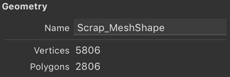 Ios Why Does An Empty Scenekit Scene Have High Polygon Count Stack Overflow