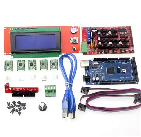 Arduino Mega 2560 Ramps V1 4 Kit 2004 Character Display Mecha4makers