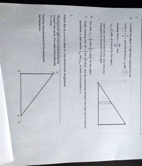 Solved Inertia Tensor A Axy Knowing That Î± Al Find The Nine Elements Of The Rotational