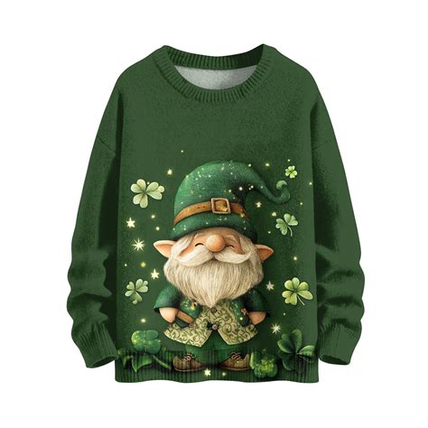Ccrftgi St Patricks Day Sweatshirts For Girls Size 3 4 Saint Patrick