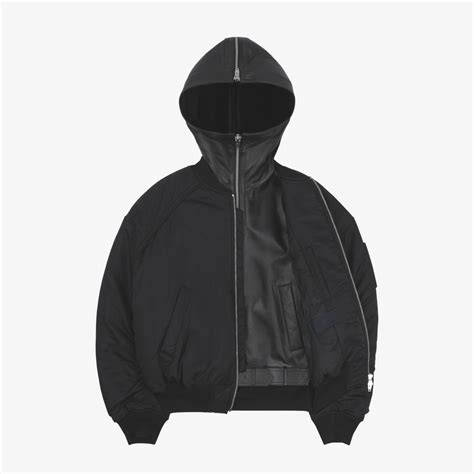 준지 컬렉션 Ma 1 블랙 22fw Juun J Kream