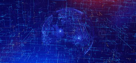 Abstract Digital Data Background 3d Rendering Technology Abstract
