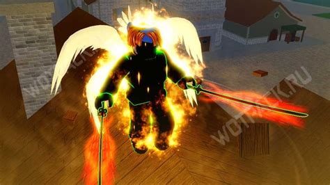 Раса Ангел в Блокс Фрукт Blox Fruits как получить В2 В3 В4