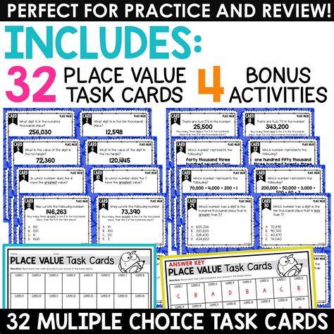 Place Value Task Cards Number Sense Worksheets Expanded Word Form Worksheets Library