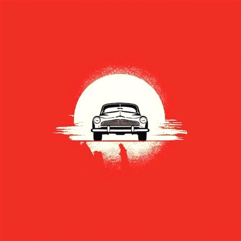 Premium Photo A Car Isolated On A Plain Background
