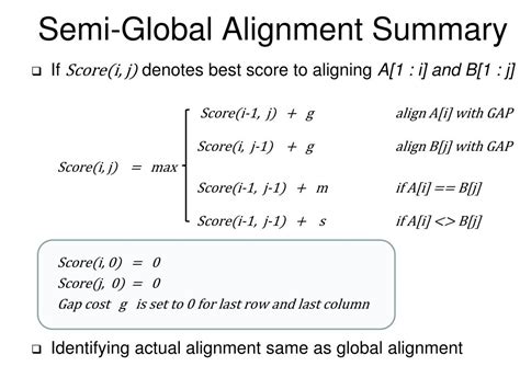 Ppt Global Alignment Summary Powerpoint Presentation Free Download