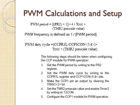PPT Timer And Operation PWM Principles PowerPoint Presentation ID