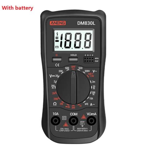 High Precise Ac Dc Digital Multimeter Multimetro V Vicedeal