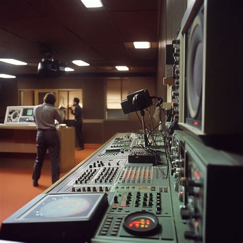 Free Vintage Broadcast Studio Photo Broadcast Vintage Studio