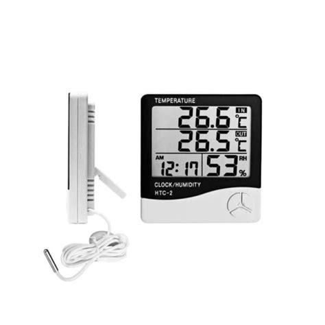 Htc 2 Thermometer And Humidity Indicator Flux Electronix