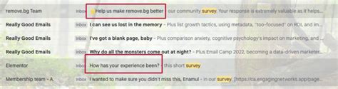 How To Create Survey Invitation Email With Examples WeMail