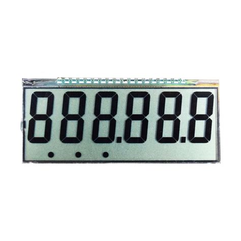 Va Negative Blackground LCD Used In Electronic Scale LCD Module LCD Used In Electronic Scale