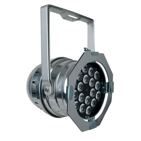 Pars Leds Showtec Led Par Short Rgb Silver