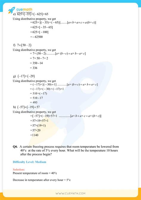 Ncert Solutions Class 7 Maths Chapter 1 Exercise 13 Integers Ncert Solutions Class 7 Maths Chapter 1 Exercise 13 Integers