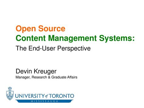 Ppt Open Source Content Management Systems Powerpoint Presentation Free Download Id 3829015