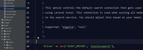 php站内搜索功能 laravel自带scout驱动 elasticsearch php 站内搜索引擎框架 csdn博客