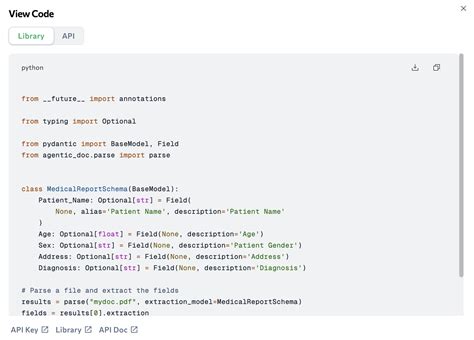 Overview Extract Data Landingai