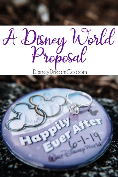 A Disney Proposal A Most Magical Christmas Disney Dream Co