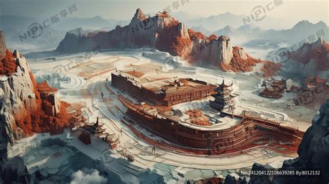 Ai创作图测绘地理封面 昵图网