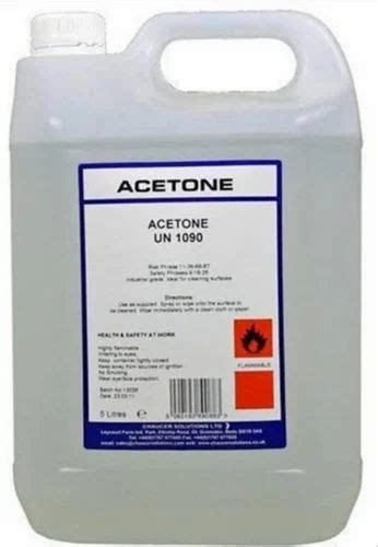 Acetone Solvent Liquid Commercial 99 Industrial Grade At ₹ 45 Litre In New Delhi