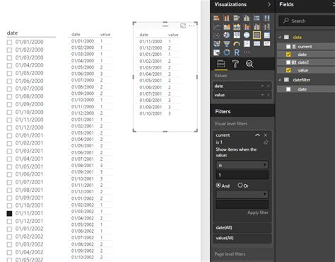 Data Visualization How To Show Last 13 Months In X Axis Based On Single Slicer Selection
