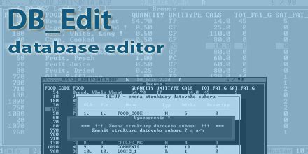 DB Edit Database Editor RmSOFT