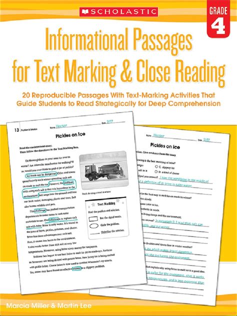 Text Marking 4 Pdf Ivory Reading Comprehension