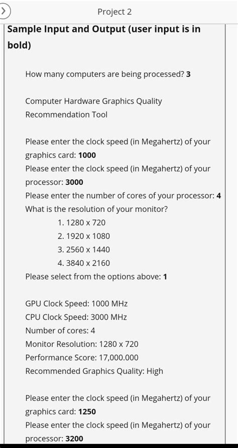 Solved I Need Help For This Project With Just Simple Java