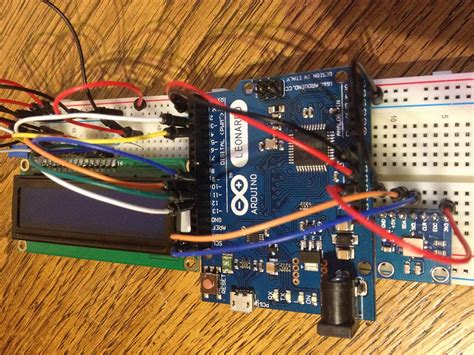 Lcd 16x2 Hd44780 And Bmp085 Pressure Sensor Problem Displays