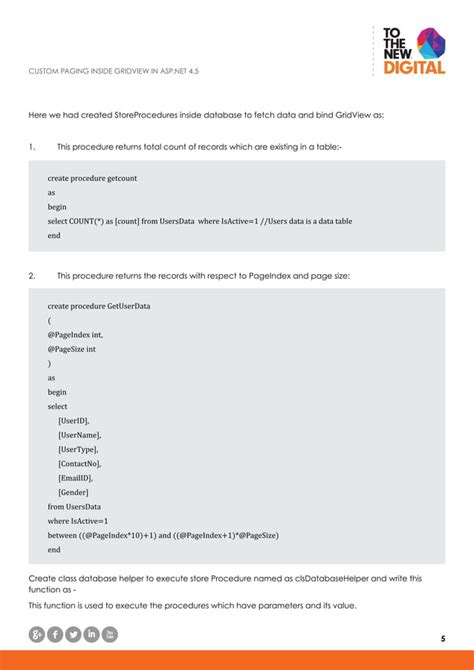 Custom Paging With Gridview Pdf