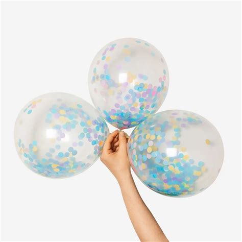Best Online Deals Balloons With Confetti 6 Pcs New Style