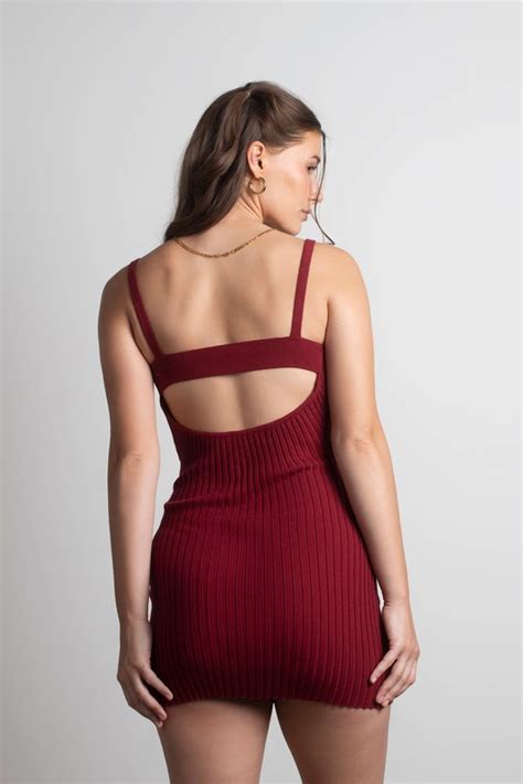 Red Bodycon Dresses Tobi