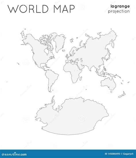 World Map Stock Vector Illustration Of Design Geography 145086495