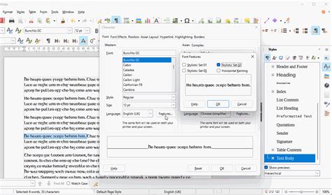 Font Names Corrupted English Ask Libreoffice