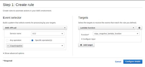Cloudwatch Lambda Case 3 Controlling Cross Region Ebsrds Snapshot