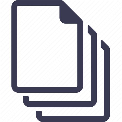 Duplicate File Copy File Copy Copy Document Copy Paste Duplicate File Icon Download On