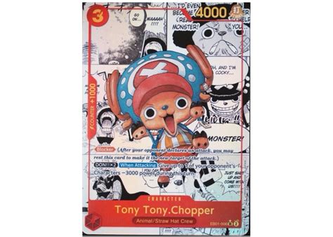 Tony Tony Chopper 2024 One Piece Prb 01 Manga Alternate Art English