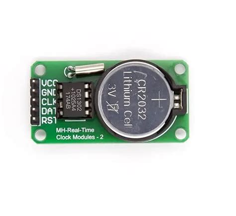 Buy Ds1302 Rtc Real Time Clock Module With Battery Chiptronicx