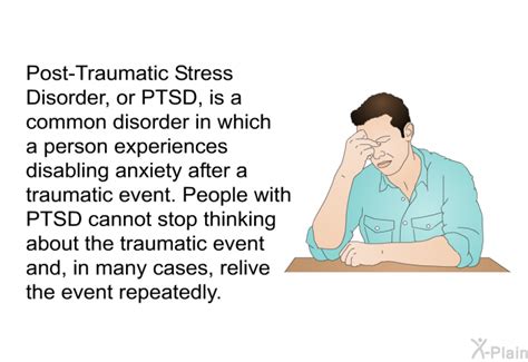 PatEdu Post Traumatic Stress Disorder PTSD