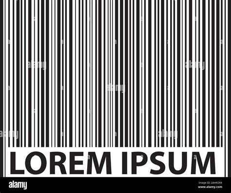 Bar Code Vector Graphic Design Element Stock Vector Image And Art Alamy