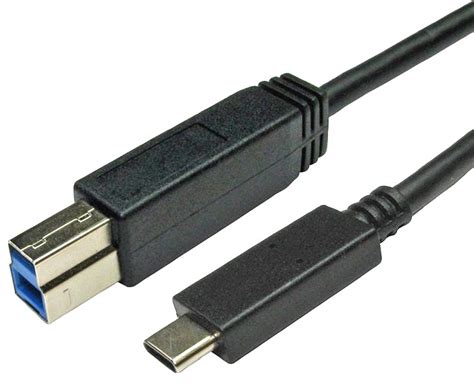 USB3C 981B 3M Pro Signal USB Cable Type B Plug To Type C Plug 3 M Farnell UK