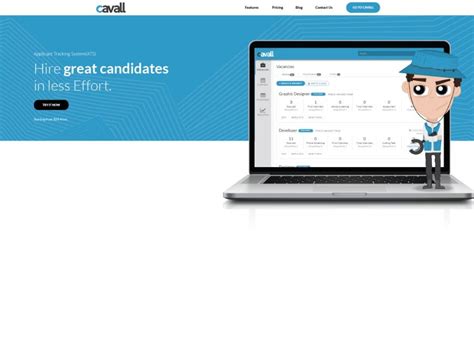 Cavall A Cloud Based Applicant Tracking System Ats For Companies R Startupbuffer