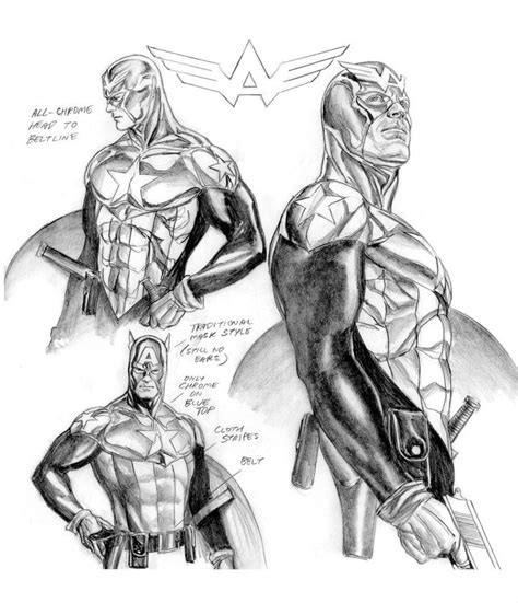 Alex Ross Sketches Alex Ross Comic Books Art Comic Books Illustration
