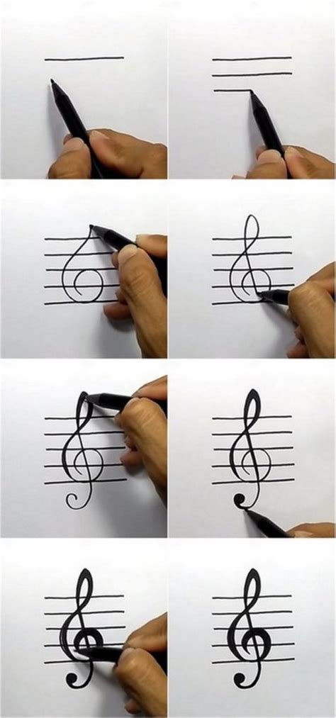 Music Notes Drawing