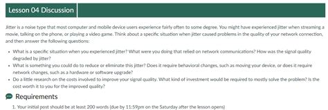 Jitter Is A Noise Type That Most Computer And Mobile