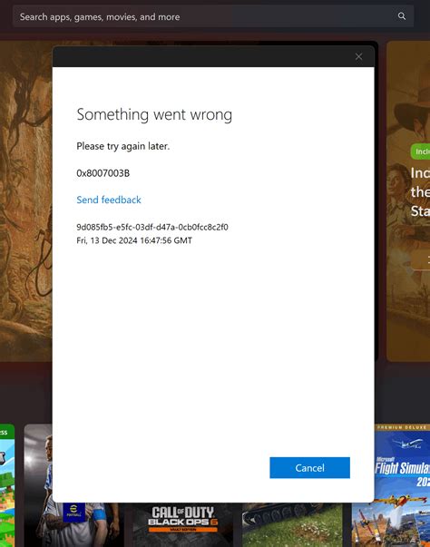Cant Sign In Enter Password Error Code 0x8007003b Microsoft Qanda