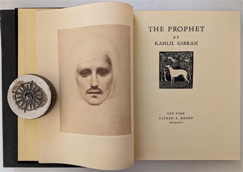 Lot Vintage Book The Prophet By Kahlil Gibran Alfred A Knopf