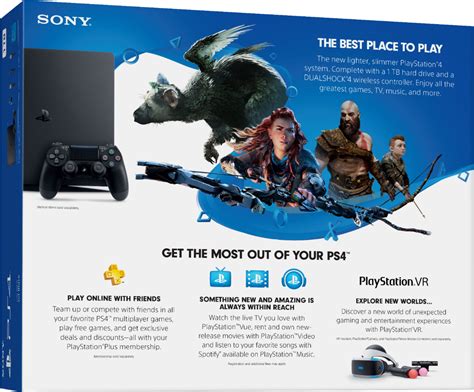 Best Buy Sony Playstation 4 1tb Console Black 3002337