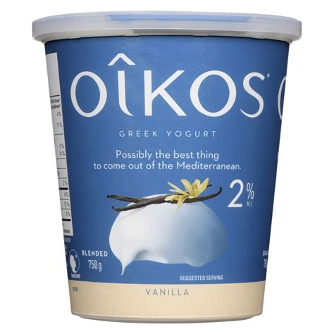 Oikos Greek Yogurt Vanilla Bean At Augusta Berkeley Blog